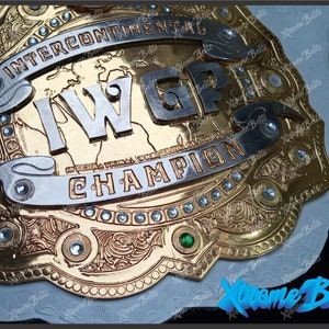 IWGP Intercontinental Championship Replica Belt: Custom Wrestling Belt ...