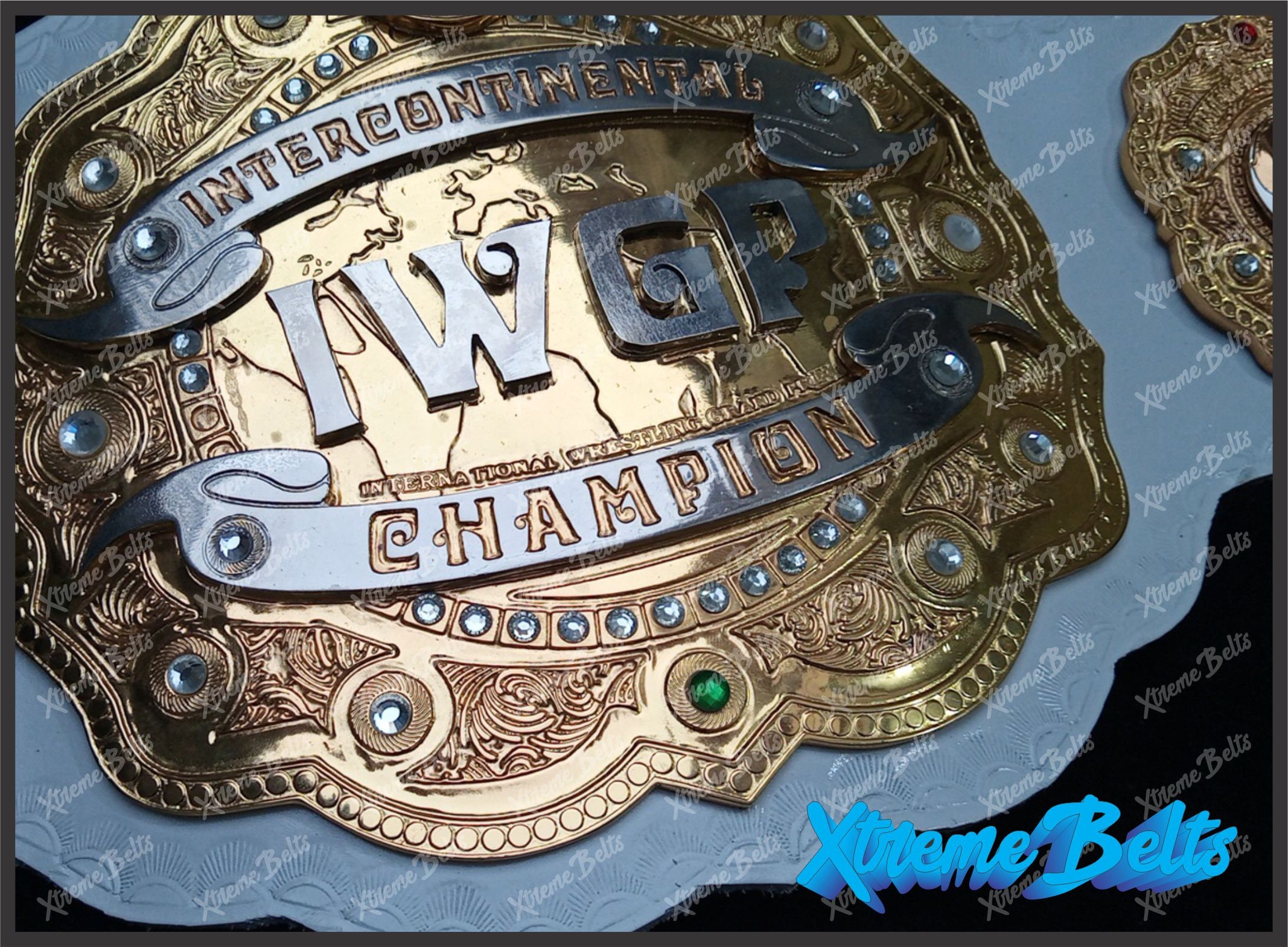 IWGP Intercontinental Championship Replica Belt: Custom Wrestling Belt ...