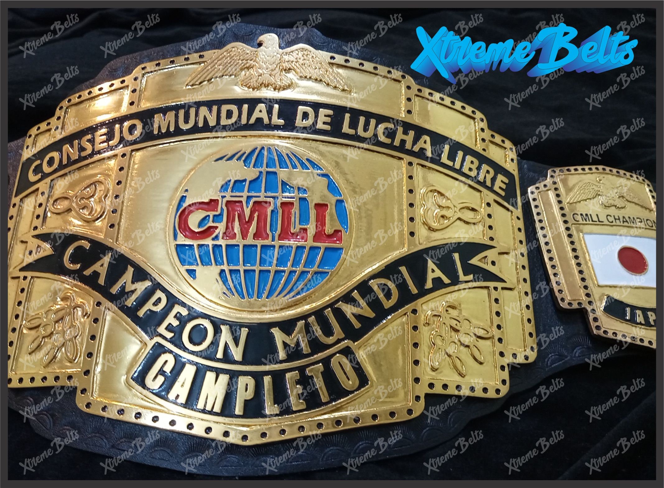 CMLL Mundial De Lucha Libre Championship Wrestling Belt - Etsy