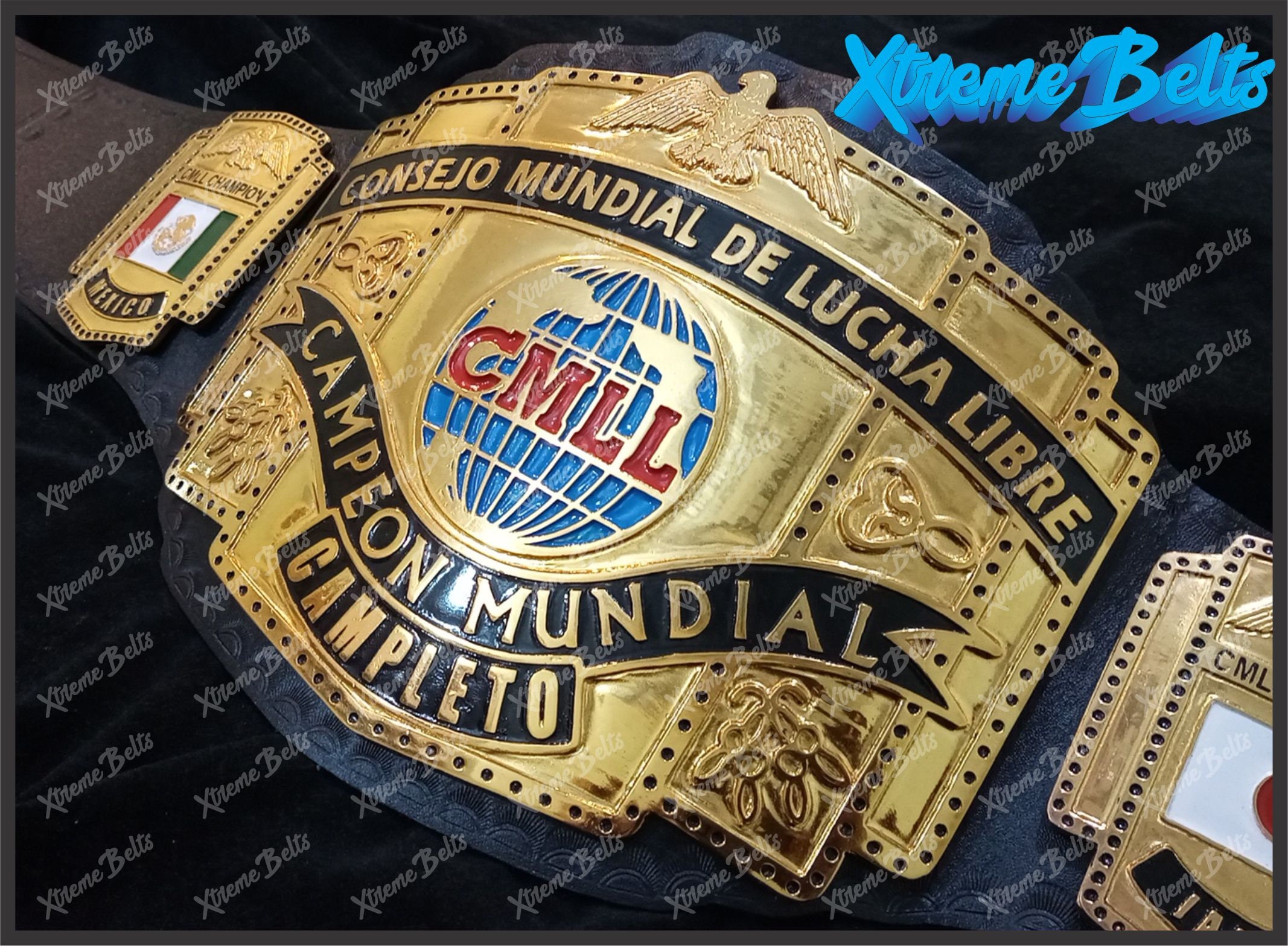 CMLL Mundial De Lucha Libre Championship Wrestling Belt - Etsy