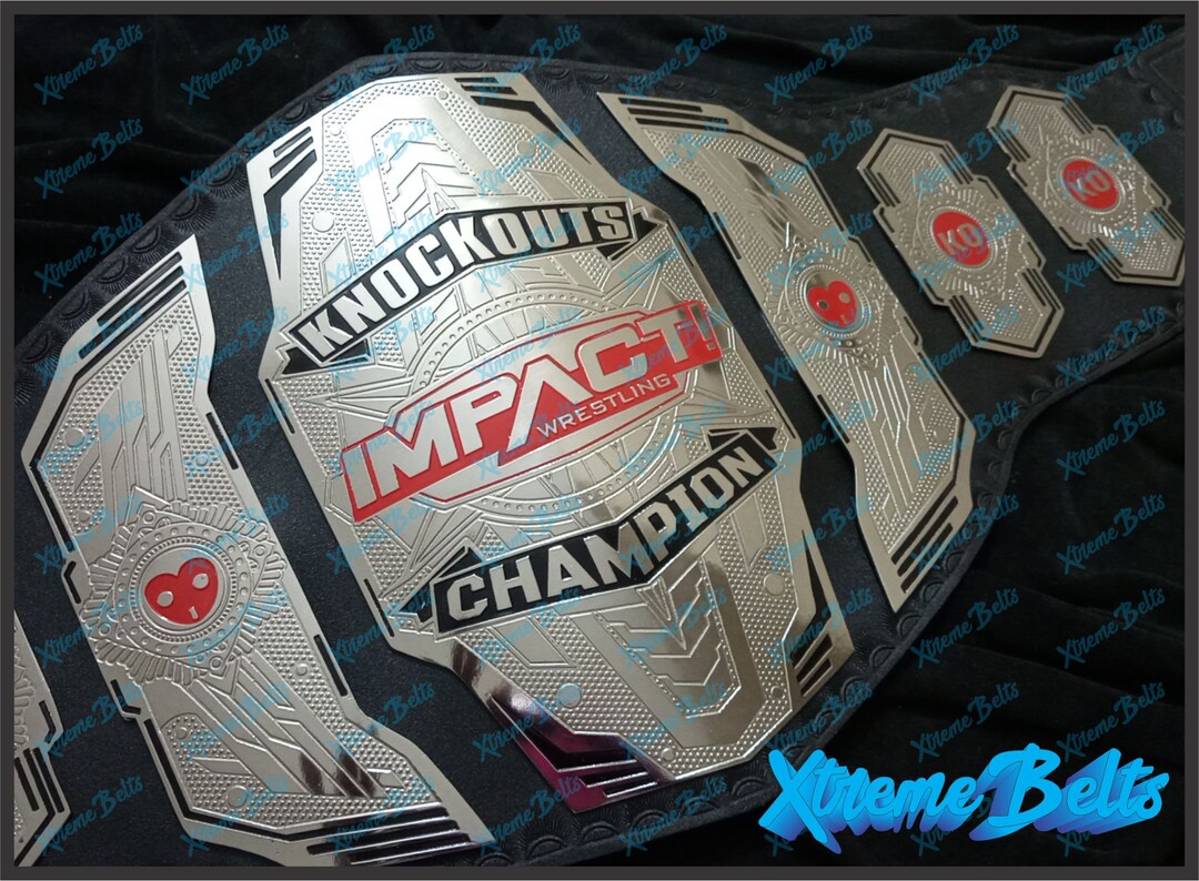 Impact Knockout Championship Wrestling Belt - Etsy