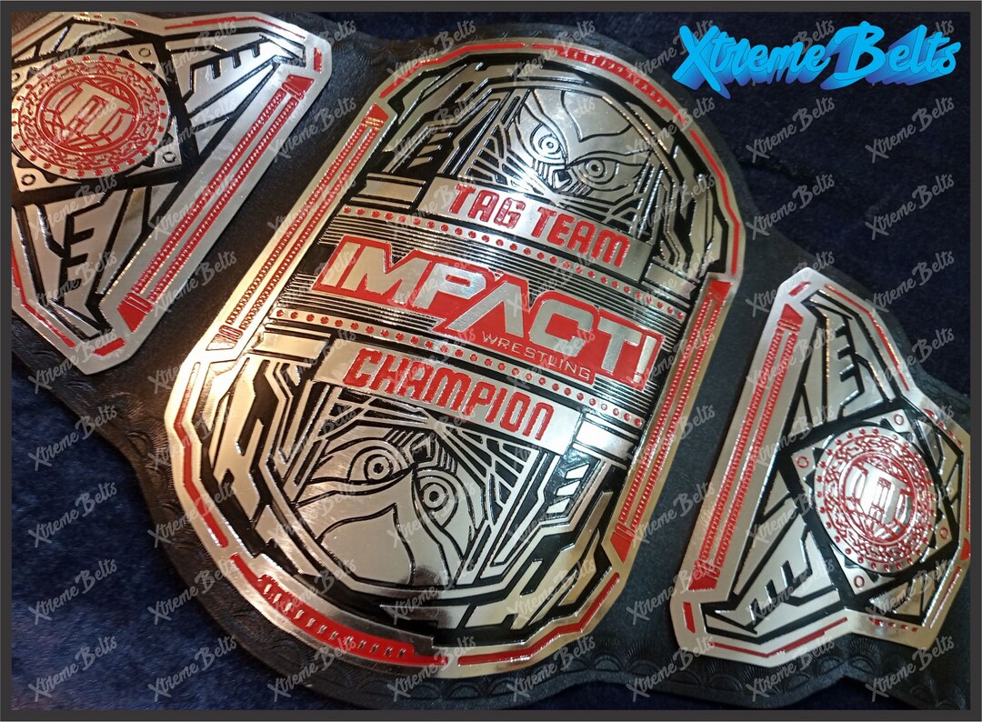 Impact Tag Team Championship Wrestling Belt - Etsy