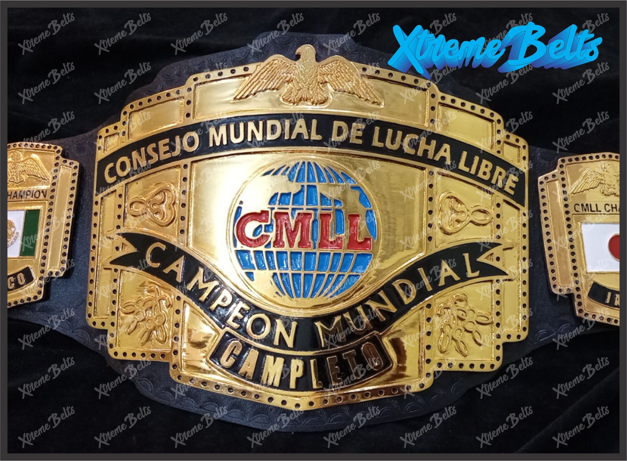 CMLL Mundial De Lucha Libre Championship Wrestling Belt - Etsy