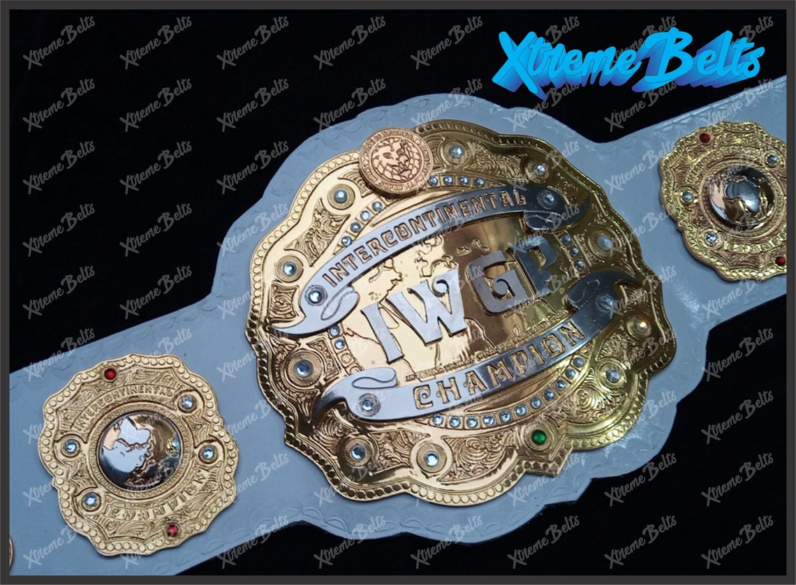 IWGP Intercontinental Championship Replica Belt Premium Craftsmanship ...
