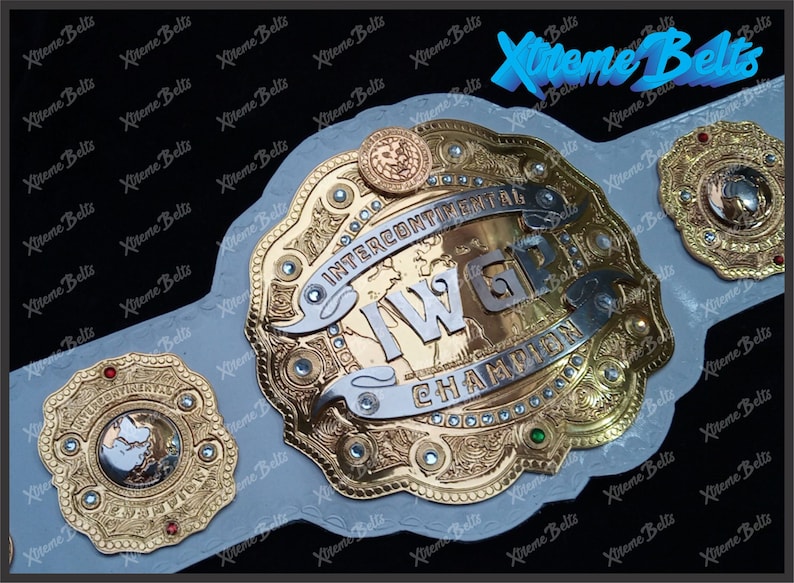IWGP Intercontinental Championship Replica Belt: Custom Wrestling Belt ...