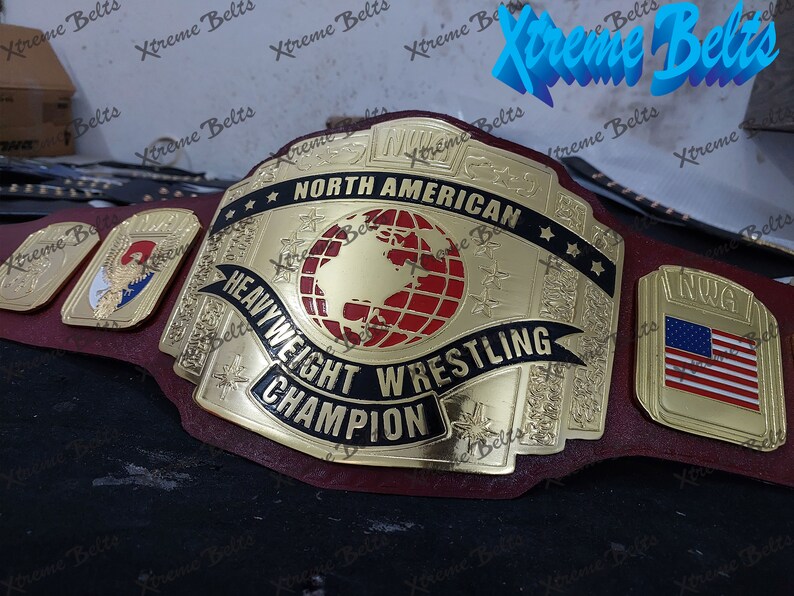 NWA North American Championship Replica Belt Premium Quality ...