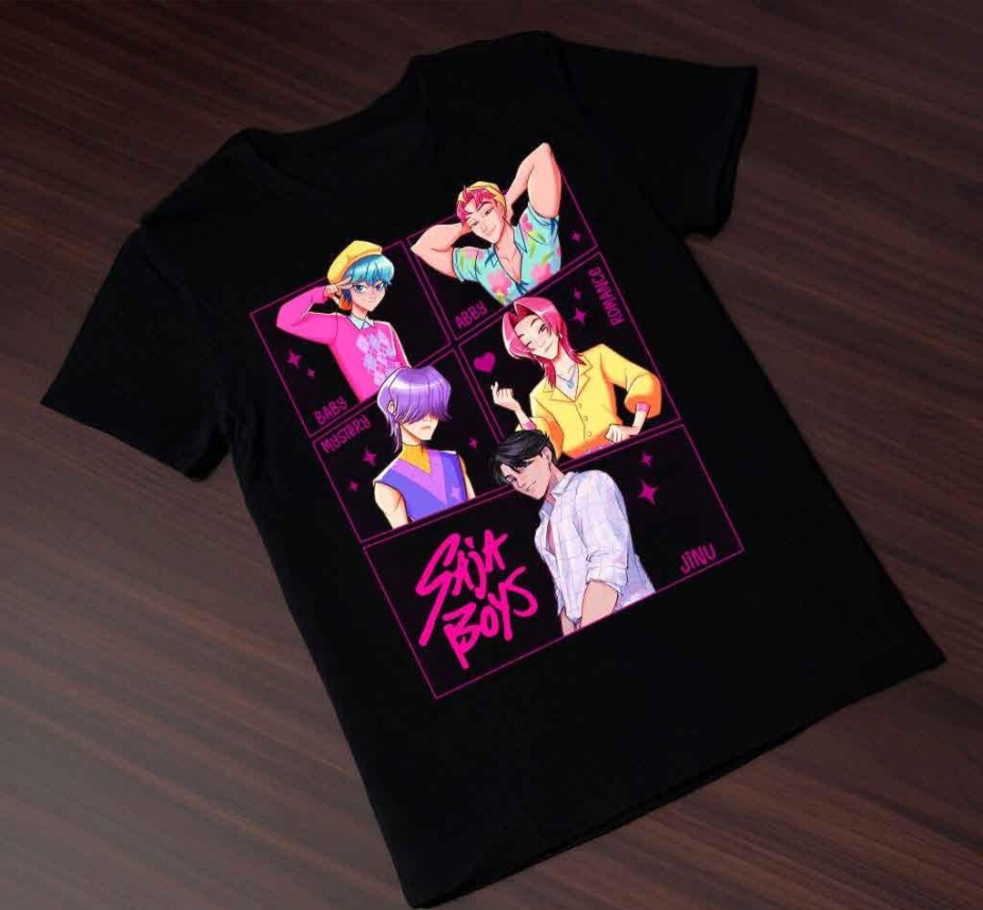 The Saja Boys From K-pop Demon Hunter - Etsy