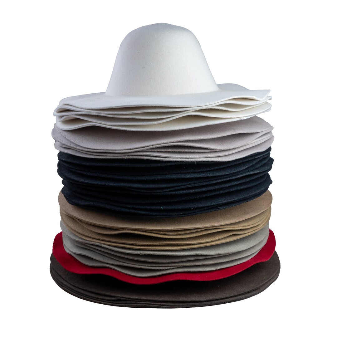 Premium Australian Merino Wool Hat for Unique Hat Creations - 180g ...