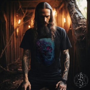 Dreamy Skull Graphic T-shirt - Etsy
