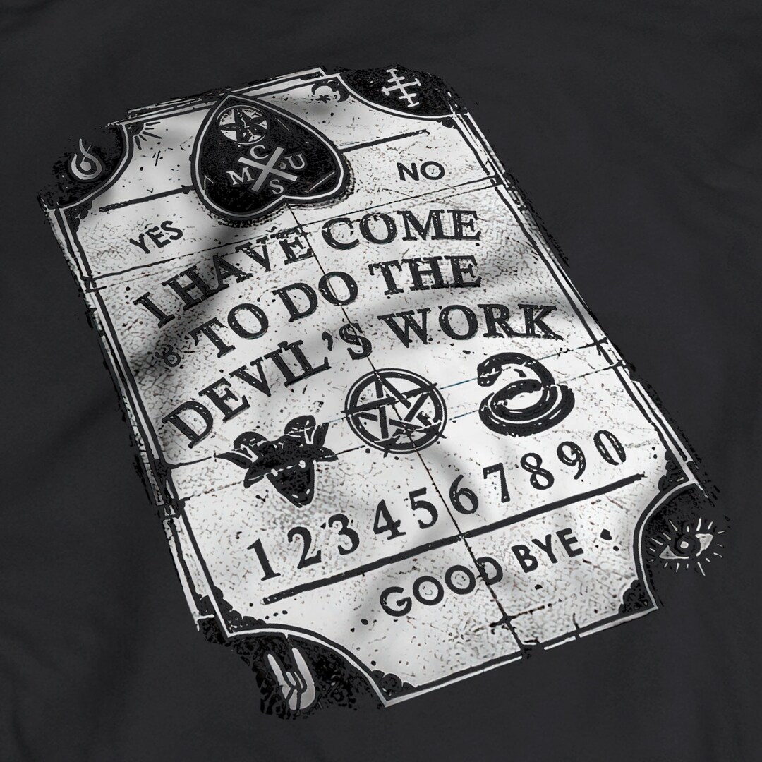 I Have Come to Do the Devils Work, Satanic Shirt, Occult Shirt, Goth ...