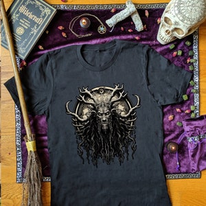 Cult Leader T-shirt/baphomet Graphic T-shirt/ Occult Tshirt/halloween ...