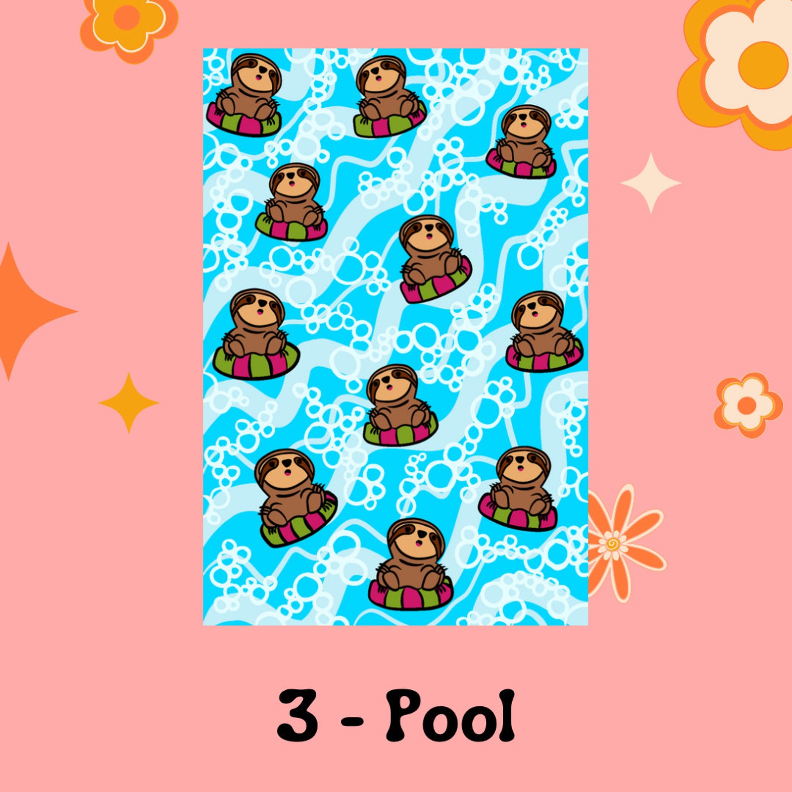 Sloth Collection Tubie Medical Tape for Decorating NG NJ Feeding Tube ...