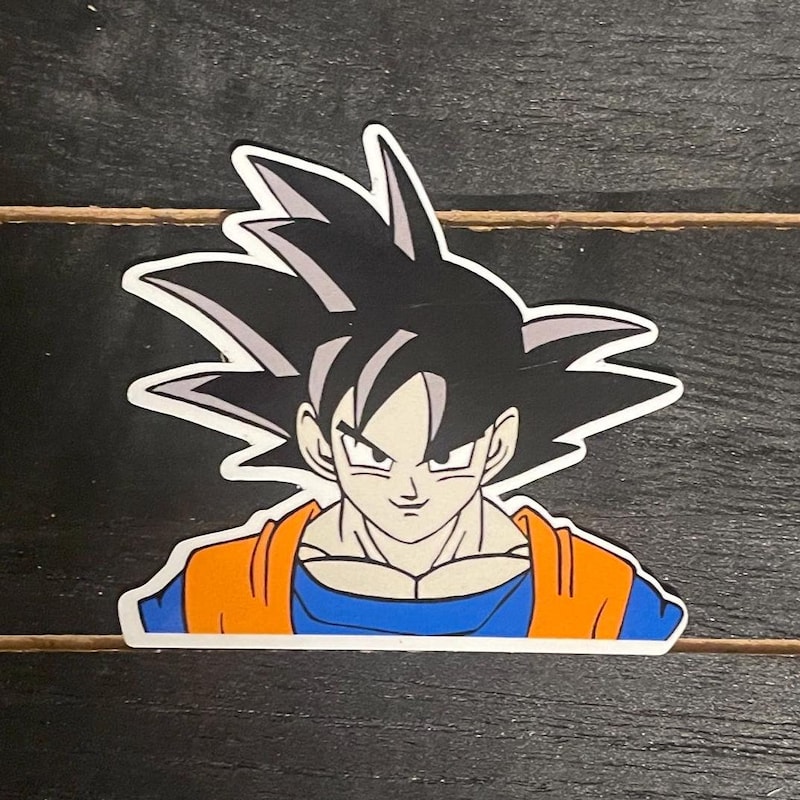 Goku Sticker - Etsy