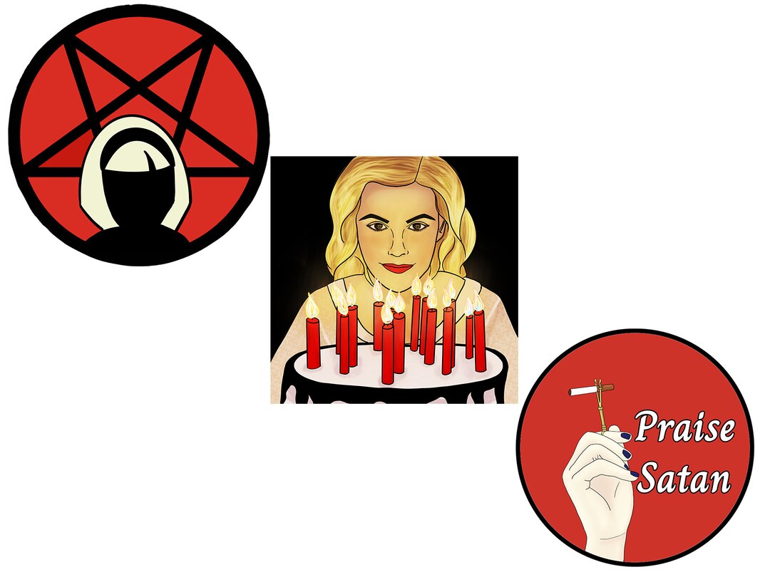 Sabrina Sticker, the Chilling Adventures of Sabrina, Laptop Stickers ...