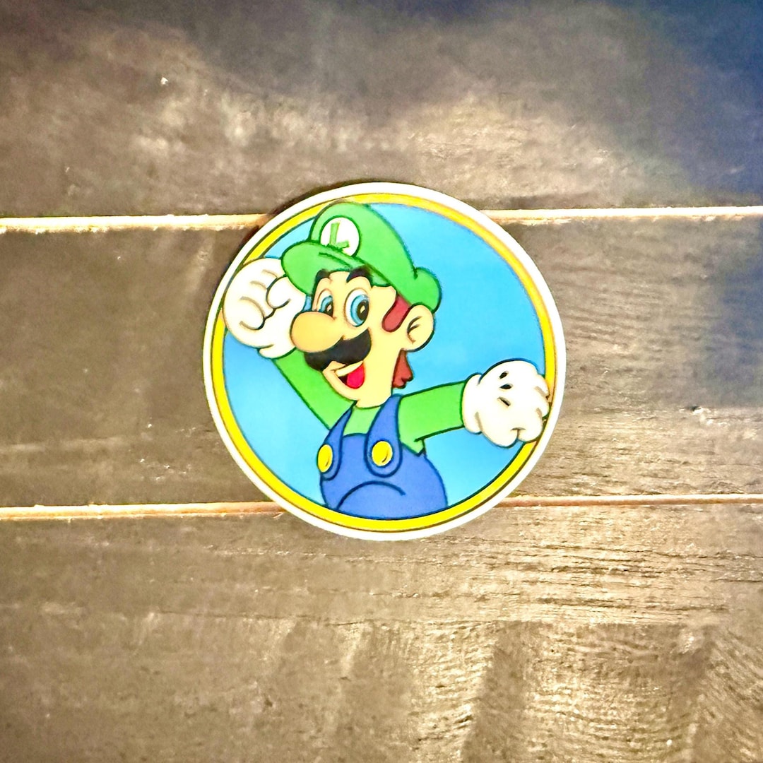 Mario Sticker Pack, Nintendo, Mario, Retro, Gaming, Laptop Stickers ...
