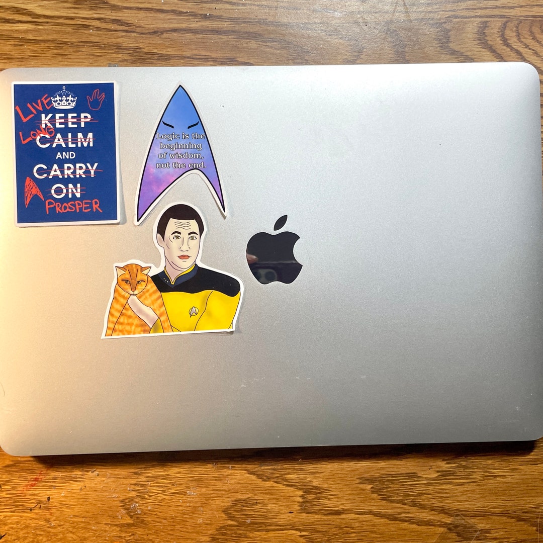 Star Trek Sticker Pack Star Trek Sticker Live Long Sticker - Etsy