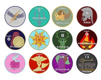 Percy Jackson Sticker Pack, Heroes of Olympus, PJO, Olympians, Hoo ...