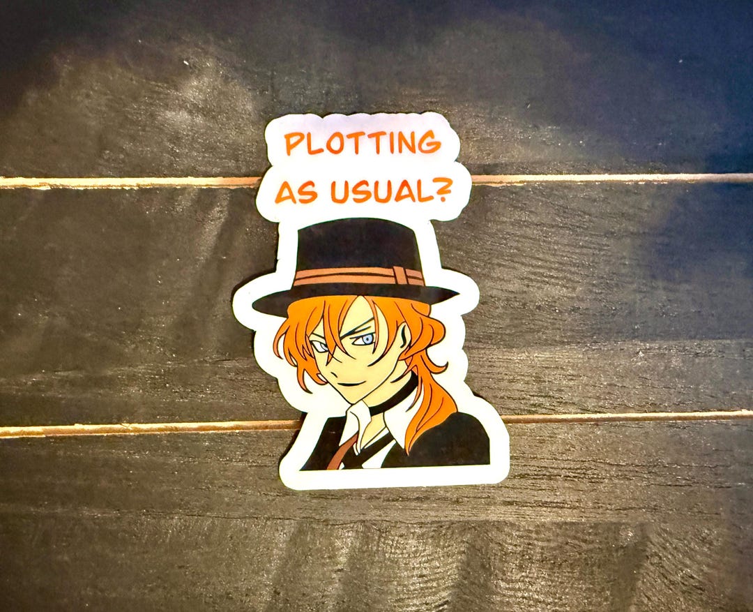 Bungo Stray Dogs Stickers, Bungo Stray Dogs, BSD, Chuuya, Nakahara ...