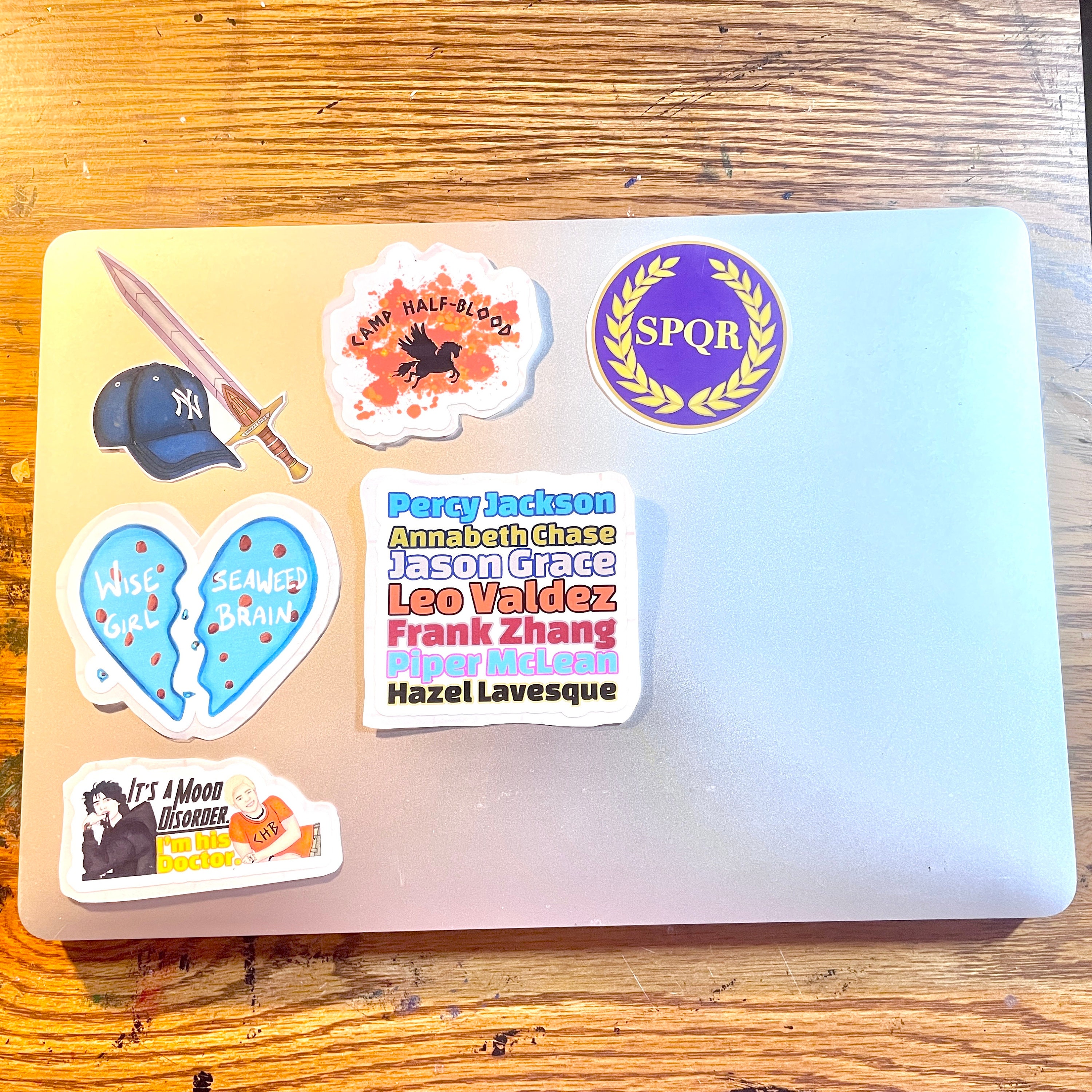 Percy Jackson Stickers, Heroes of Olympus, PJO, Olympians, Hoo, Laptop ...