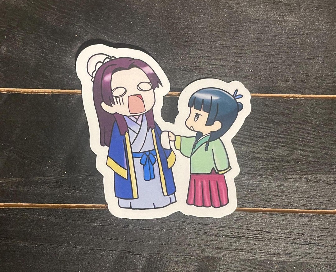 Apothecary Diaries, Apothecary Diaries Sticker, Maomao, Jinshi, Laptop ...