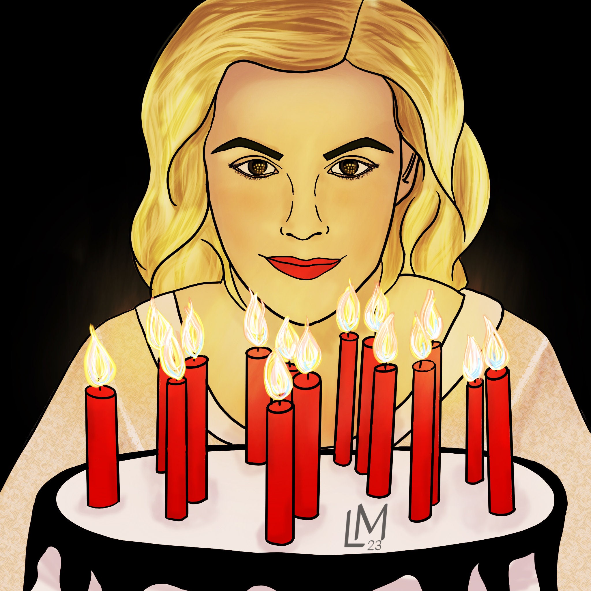 Sabrina Sticker, the Chilling Adventures of Sabrina, Laptop Stickers ...