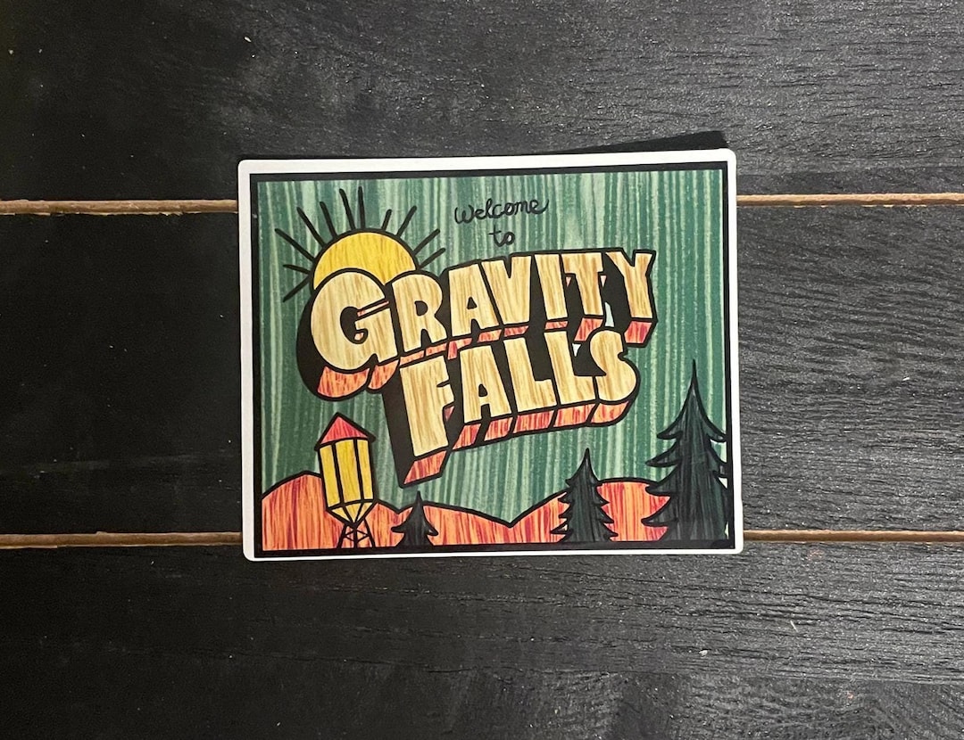 Gravity Falls Stickers, Gravity Falls , Laptop Stickers, Water Bottle ...