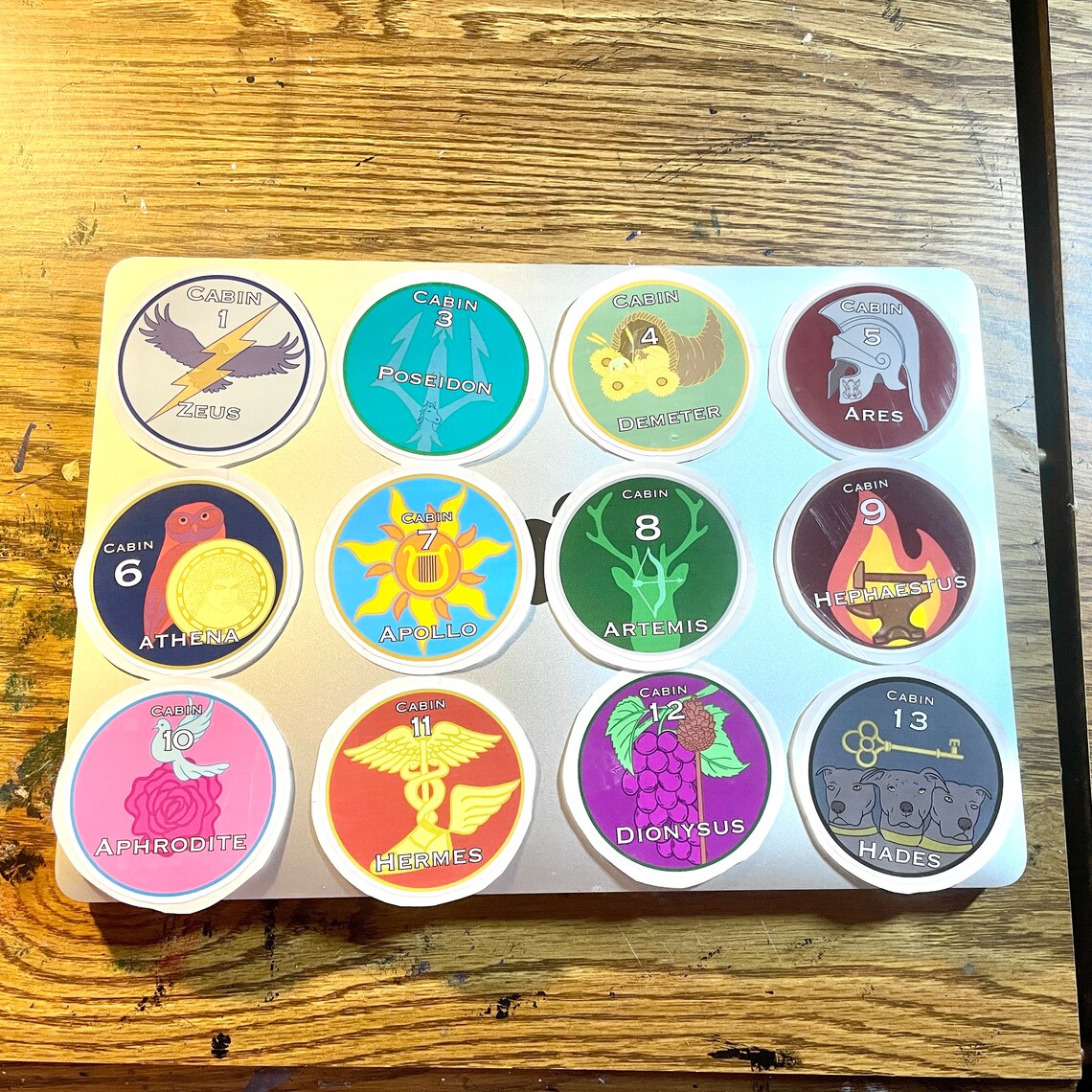 Percy Jackson Sticker Pack, Heroes of Olympus, PJO, Olympians, Hoo ...