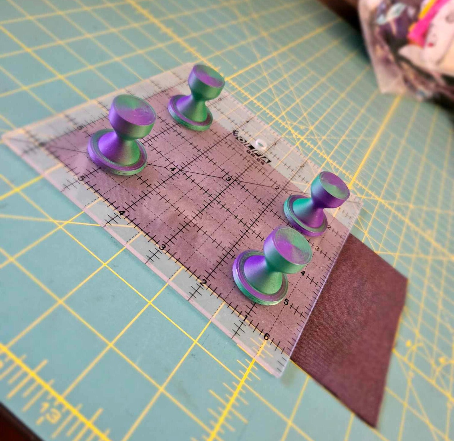 Magnetic Sewing Pattern "weights" (set of 4): 3D Printed Neodymium - Etsy