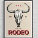 Digital Download of 'not My First Rodeo' Southwest Chic Art Print - Etsy