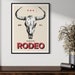 Digital Download of 'not My First Rodeo' Southwest Chic Art Print - Etsy