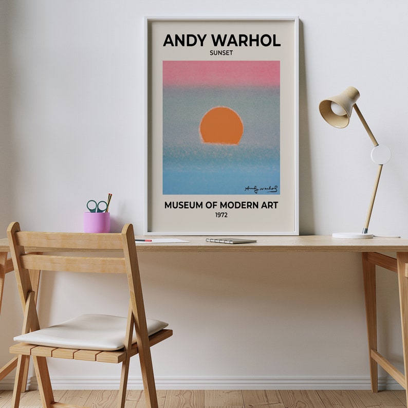 Gallery Wall Art Set of 3 Prints, Picasso Print, Andy Warhol Print ...