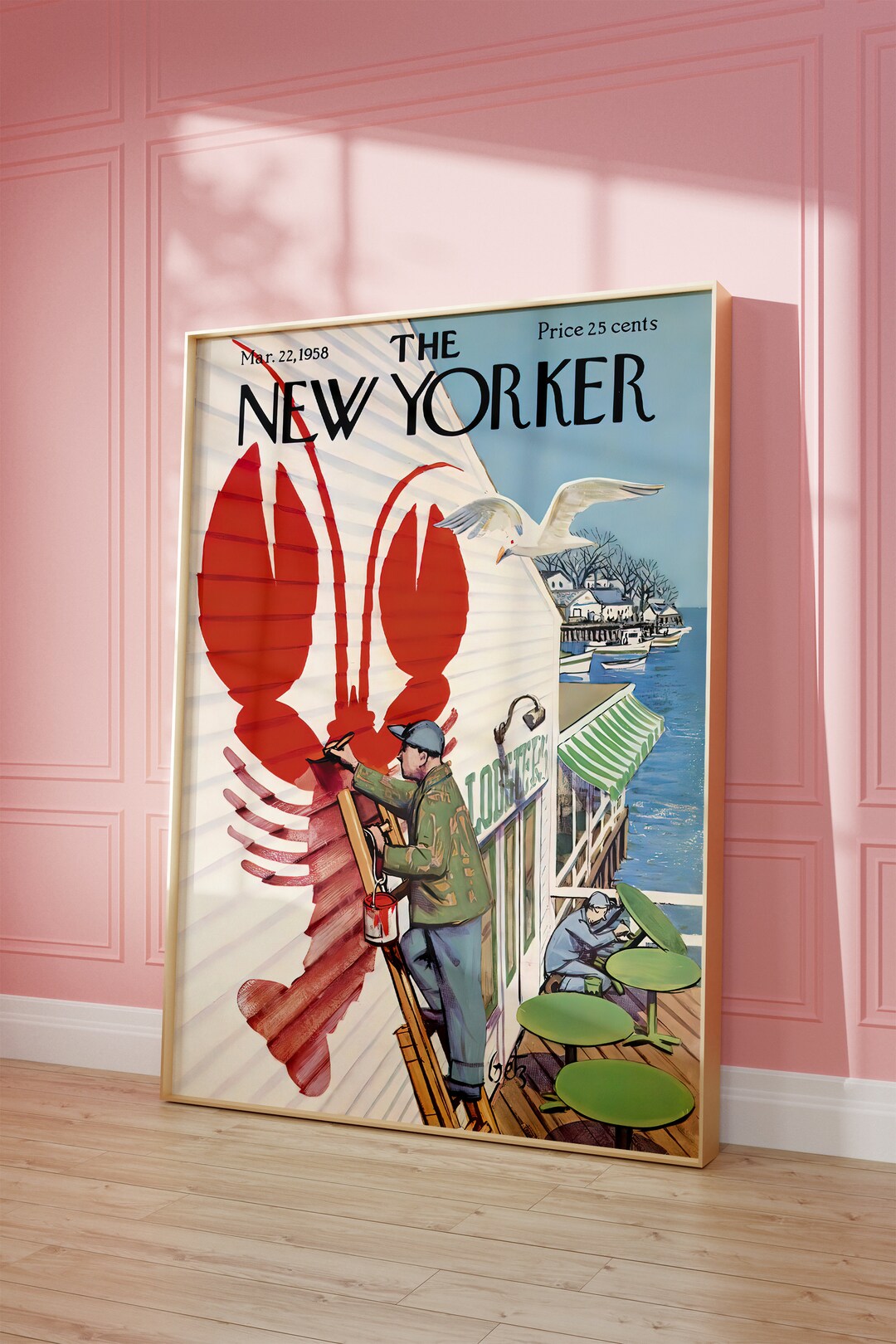 New Yorker Magazine Poster May. 30, 1925 ,arthur Getz, New Yorker ...