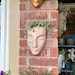 Large Face Wall Hanging Planter - Etsy