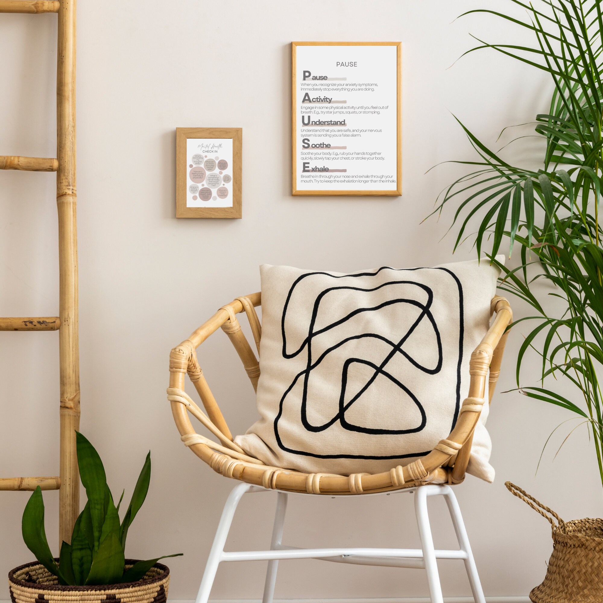 Therapy Posters Bundle Printable Therapist Signs CBT Psychology Wall ...