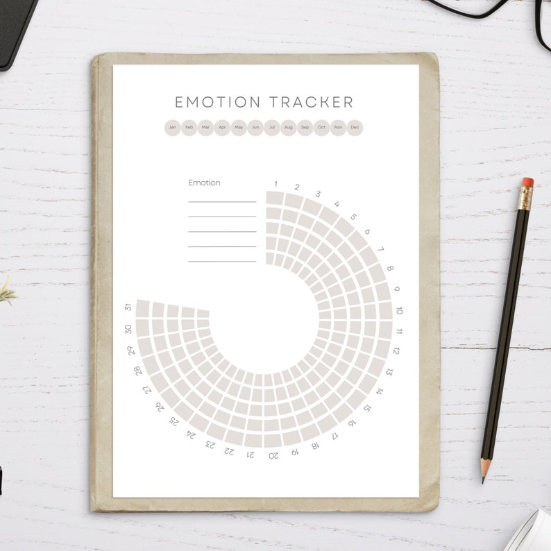 Printable Clients Therapy Planner, Mental Illness Self-help Journal ...