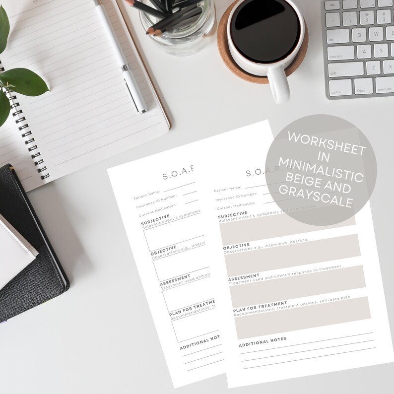 Soap Notes Therapy Worksheet Psychotherapy Cheat Sheet Template Private ...