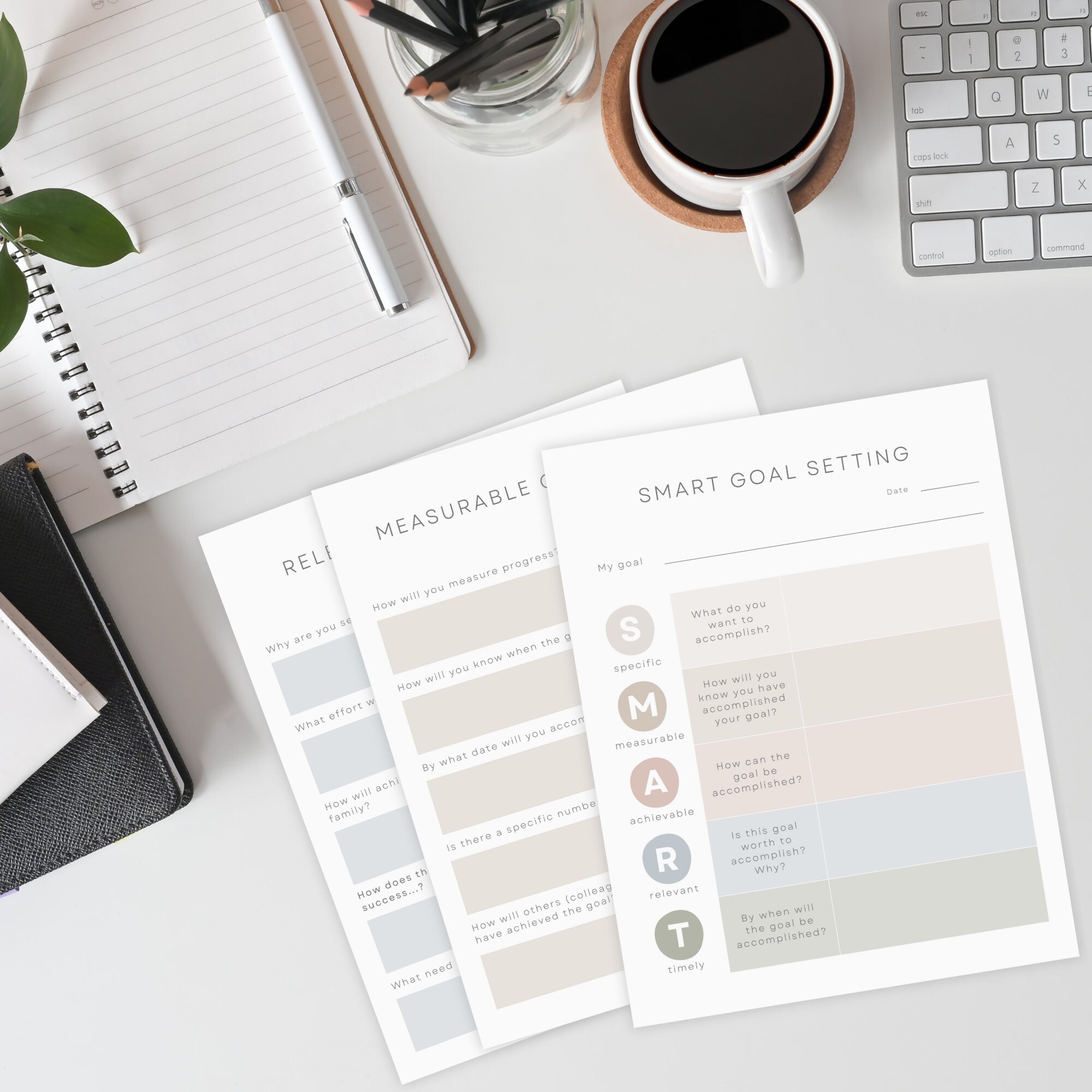 Smart Goals Worksheets Life Coaching Print Coaching Resources Smart