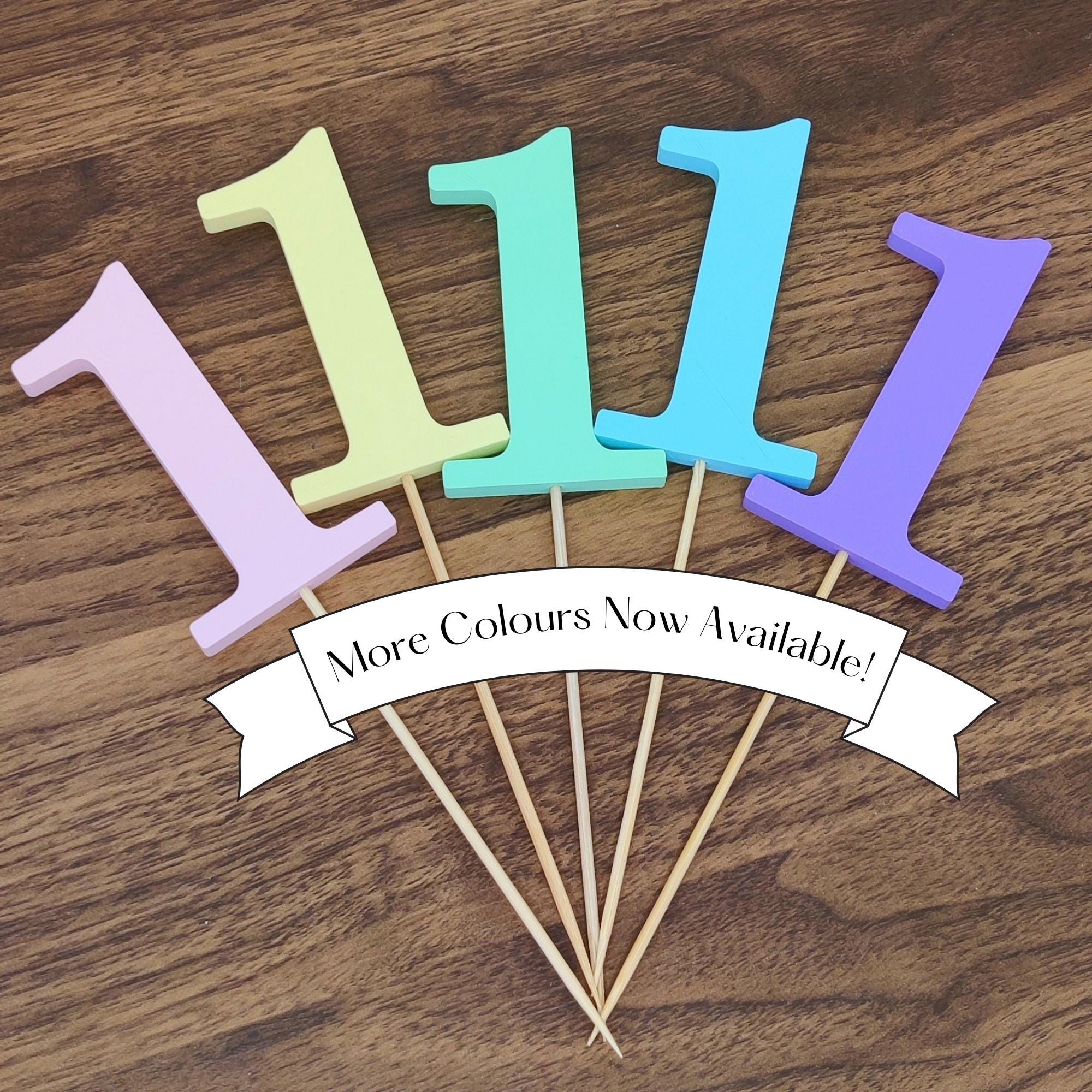 3D Printed Birthday Cake Topper Birthday Cake Number Cake Decoration ...