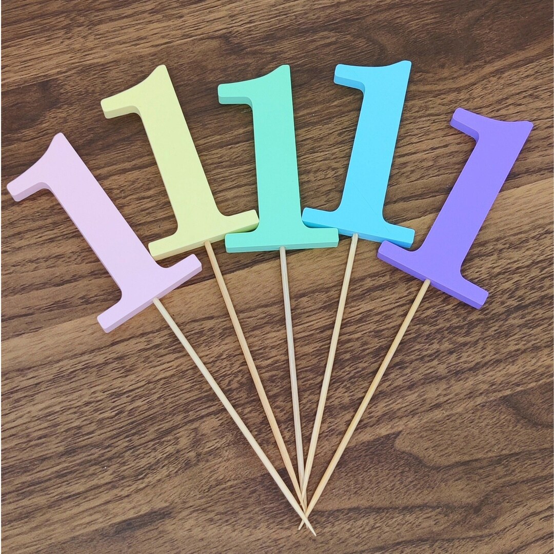 3D Printed Birthday Cake Topper Birthday Cake Number Cake Decoration ...