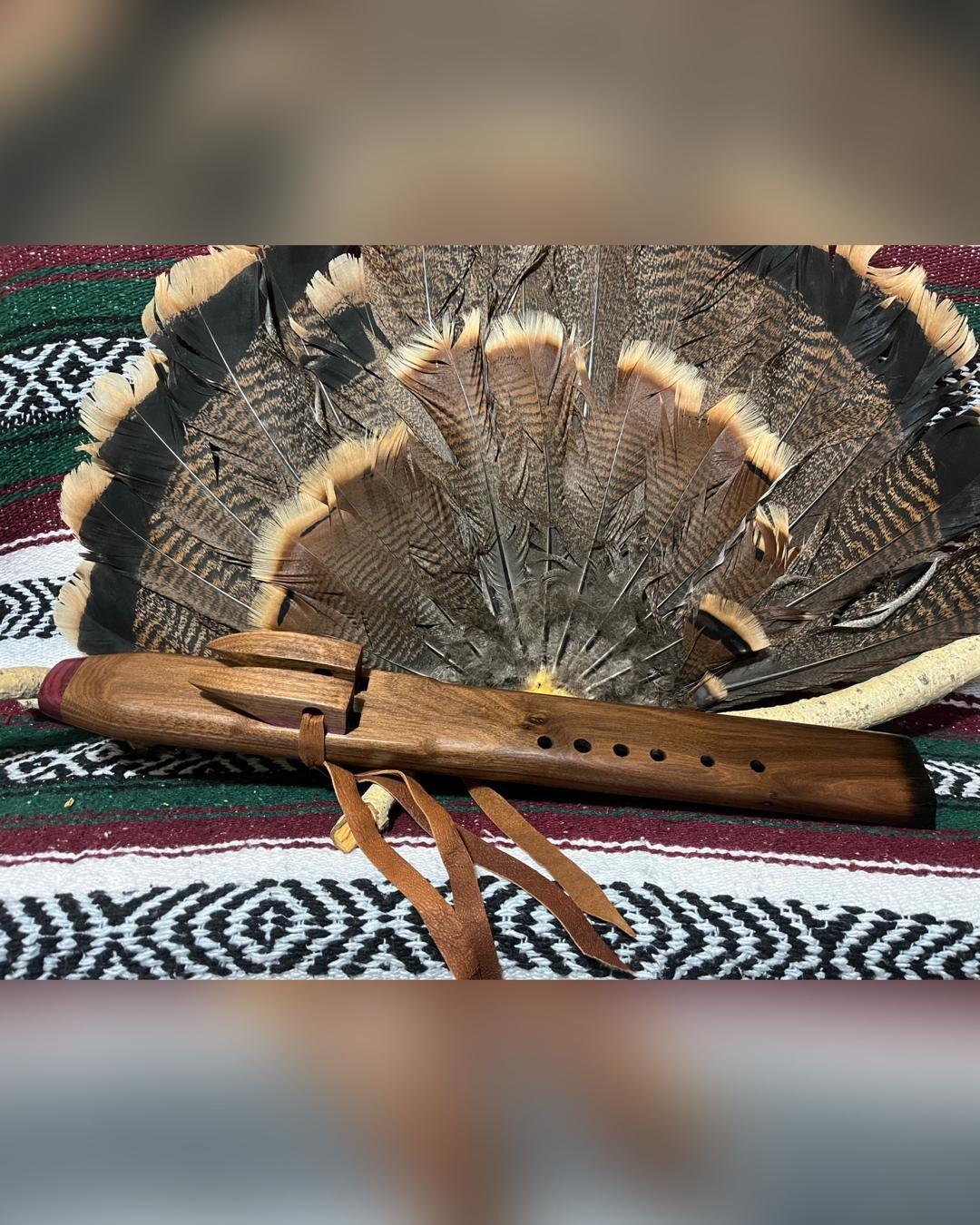 Native American Style Drone Flute in Key of A# Tuned at 432 Hz - Etsy