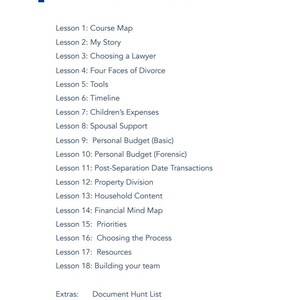 Workbook: How to Prepare for Divorce - Etsy