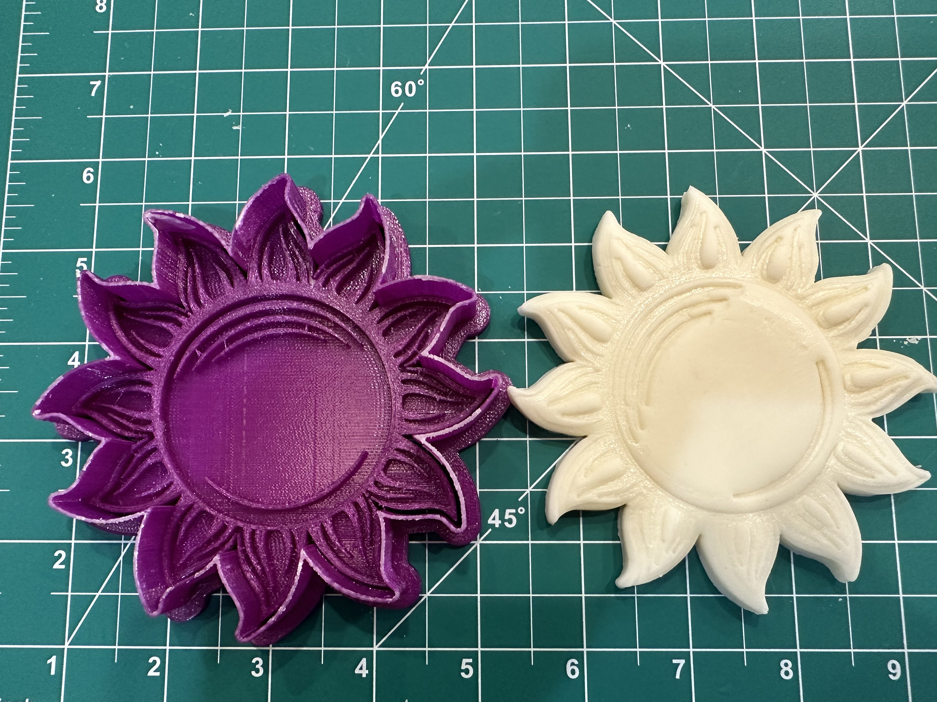 Sun Cookie Cutter With Stamp - Etsy