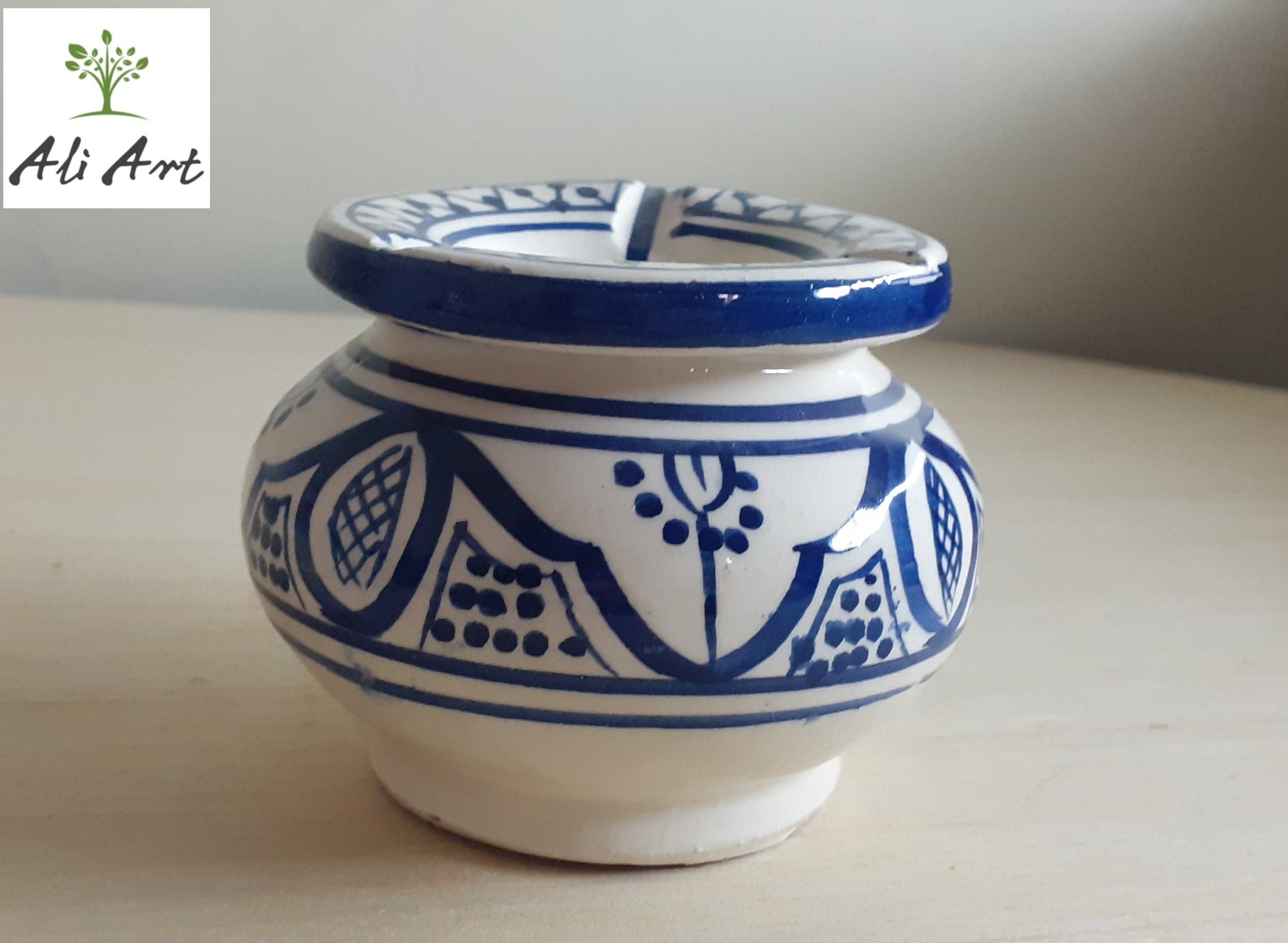 Moroccan Round Ashtray , Handmade Ashtray ,unique Ashtray Cigar Ashtray ...