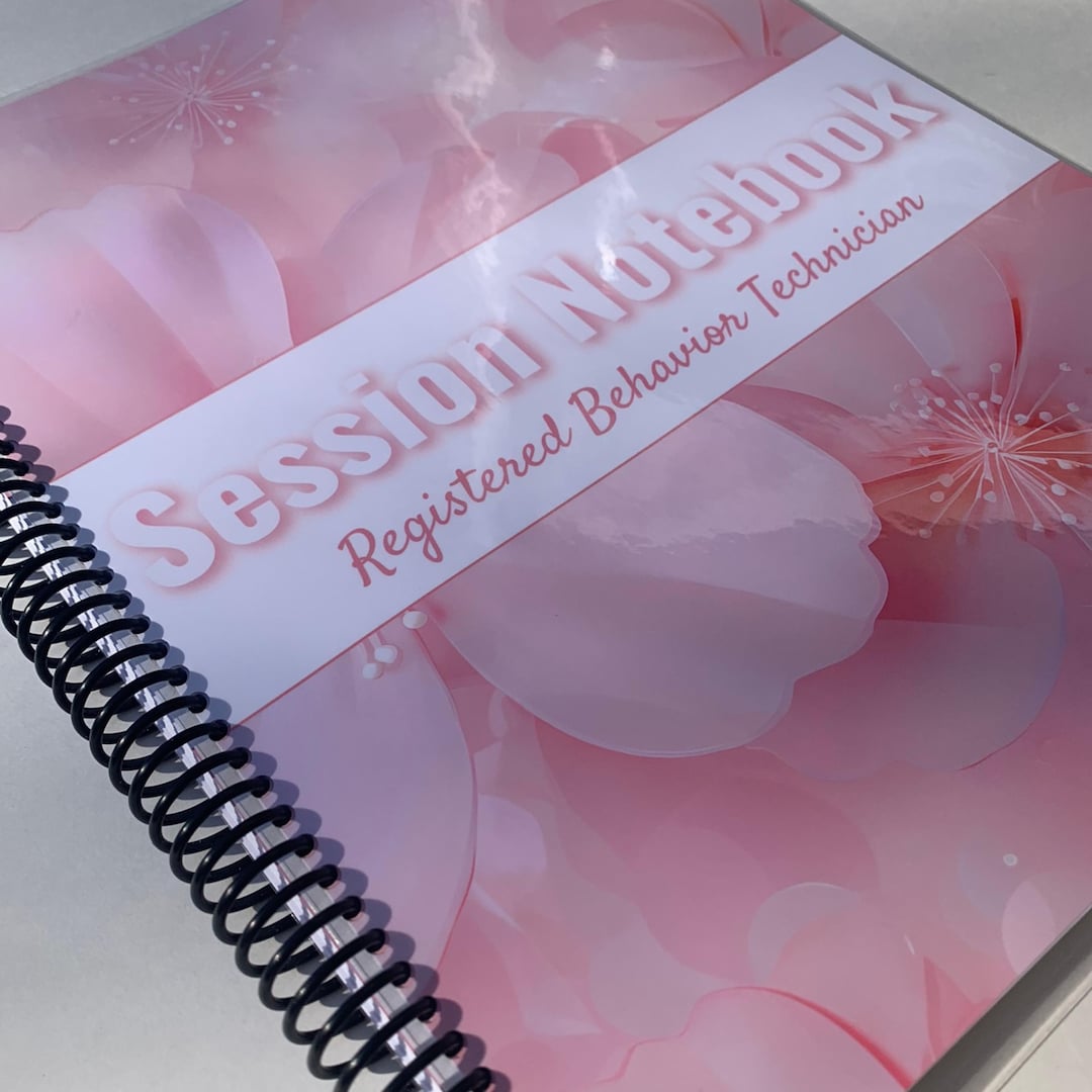 RBT Session Notebook| Registered Behavior Technician| Supervision ...