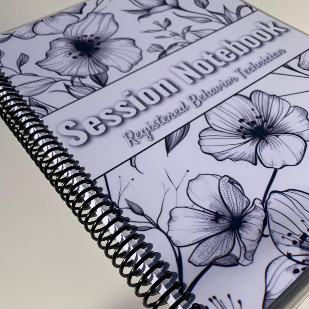 RBT Session Notebook| Registered Behavior Technician| Supervision ...