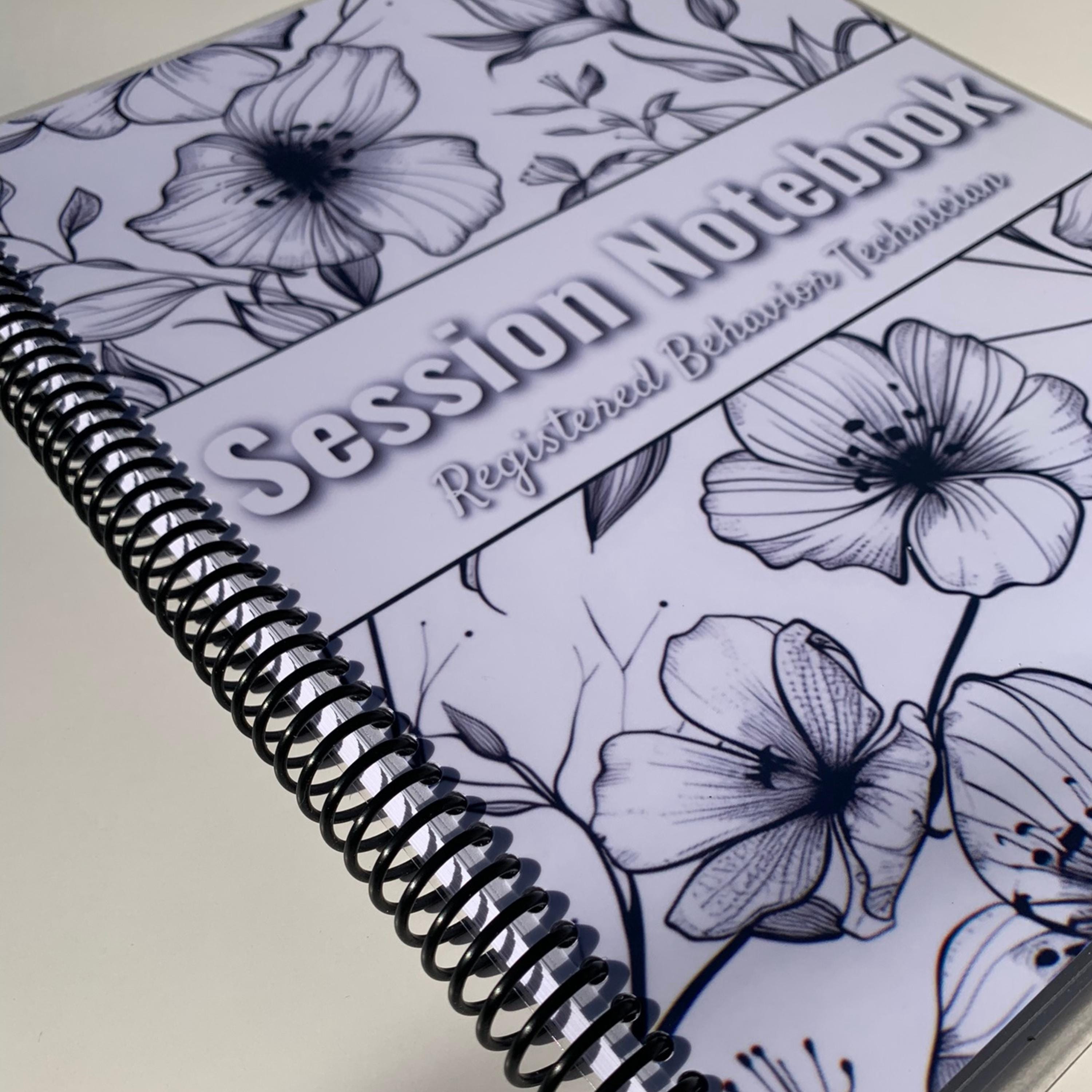 RBT Session Notebook Registered Behavior Technician Supervision Tracker ...