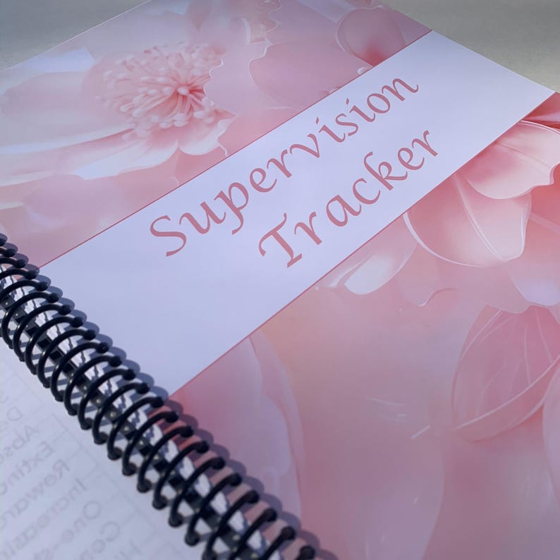 RBT Session Notebook| Registered Behavior Technician| Supervision ...