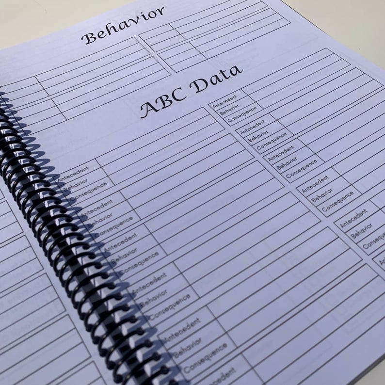 RBT Session Notebook| Registered Behavior Technician| Supervision ...