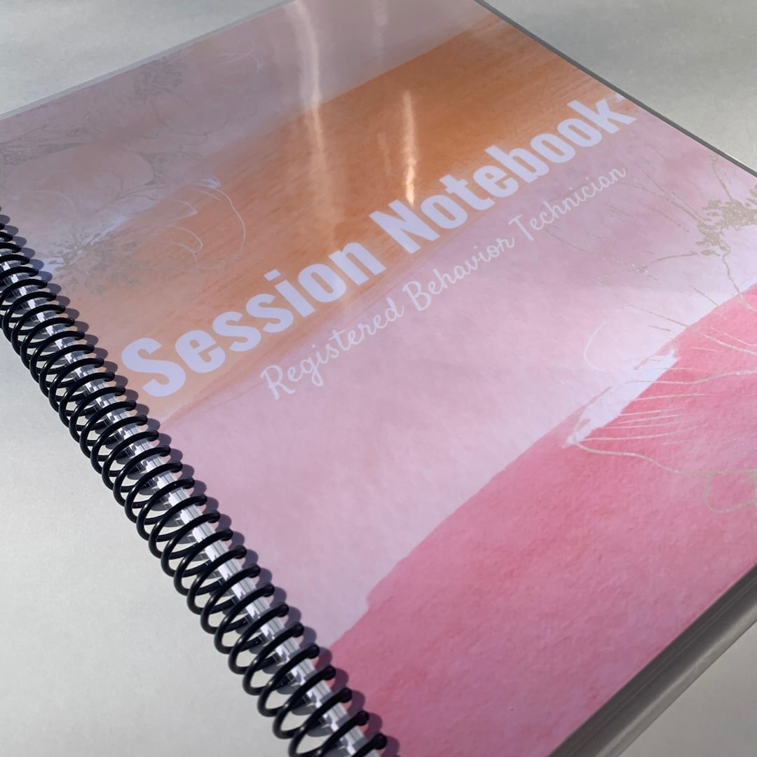 RBT Session Notebook| Registered Behavior Technician| Supervision ...