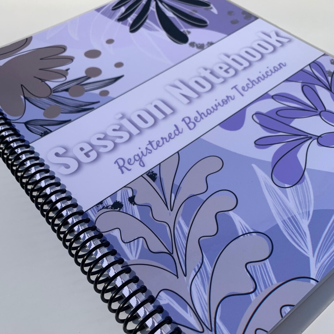 RBT Session Notebook| Registered Behavior Technician| Supervision ...